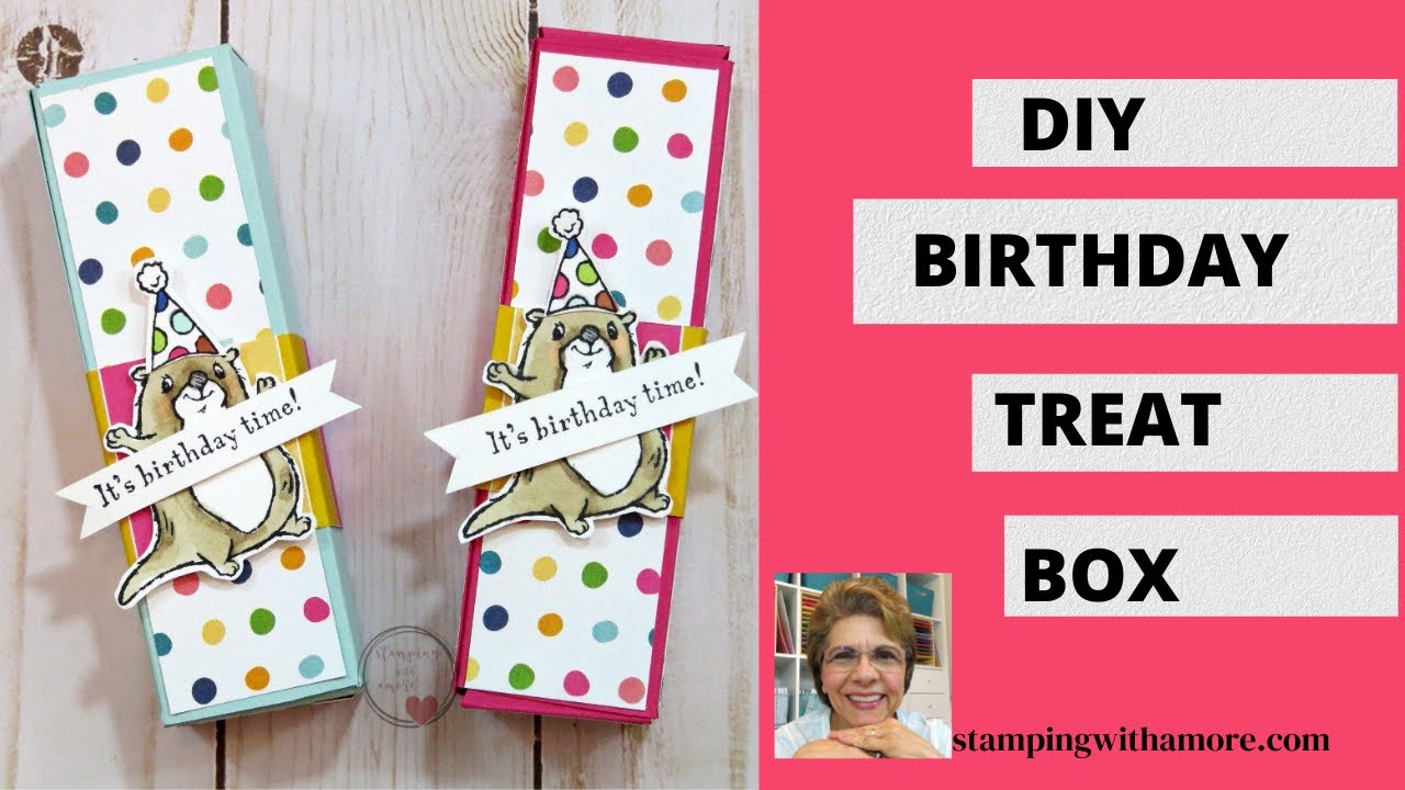 DIY Birthday Treat Box Tutorial