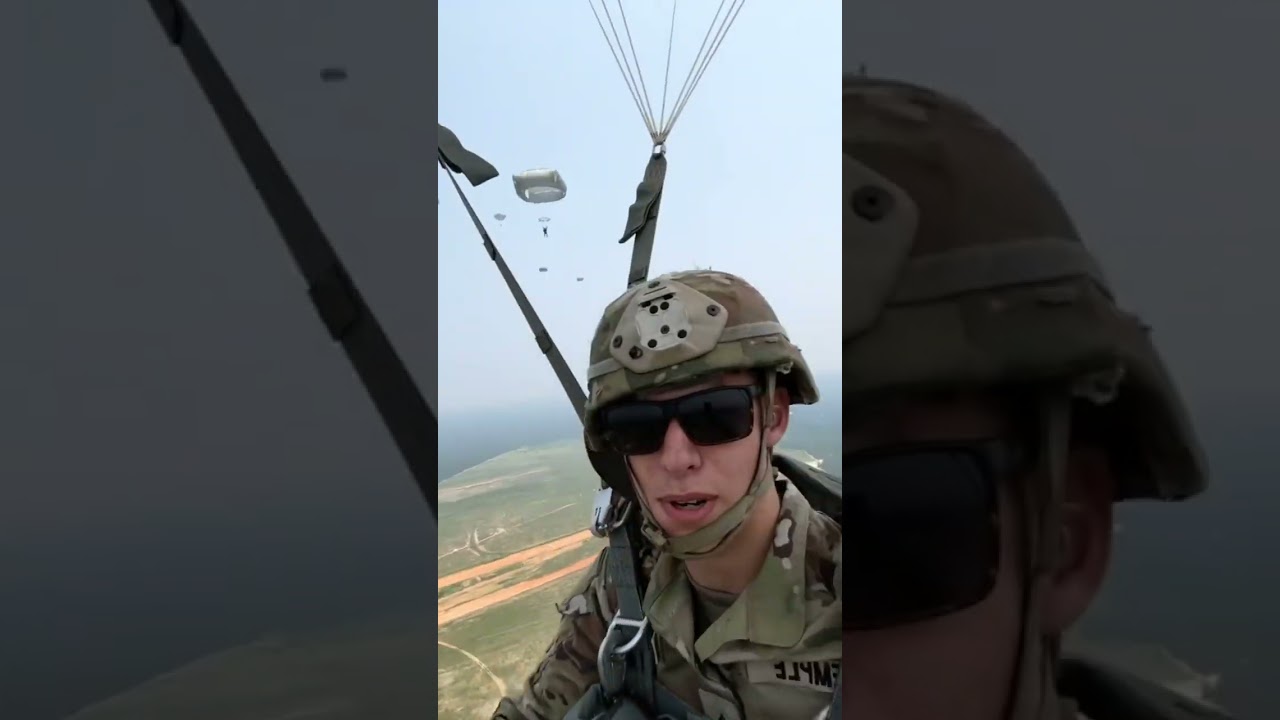 Fun in the air #army #paratrooper #military