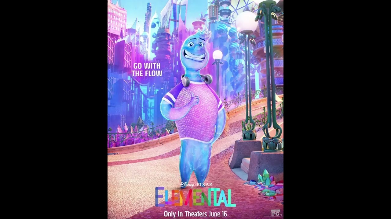 New Character Posters for Pixar's 'Elemental'