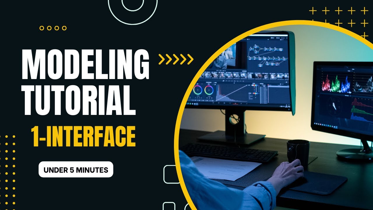 1- 3ds max modeling tutorial - 3DS Max Interface for Beginners