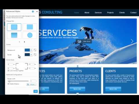 HTML Website Builder | Change Style of your elements in your Wix Site