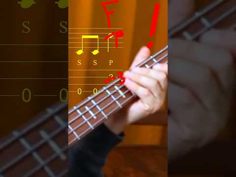 Try This Basic Slap Bass Line For BEGINNERS!