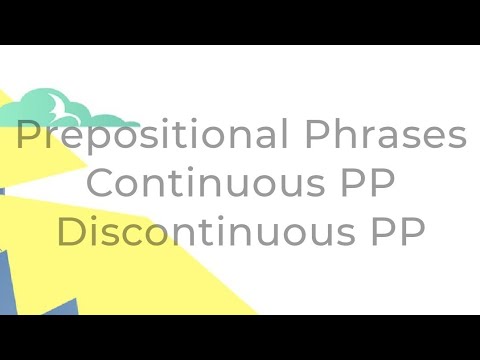 Types of Prepositional Phrases || English Grammar