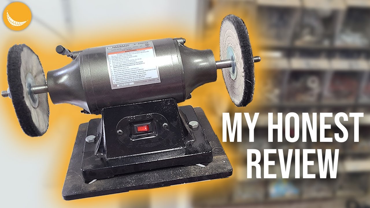 My Review of Harbor Freight's Central Machinery Bench Buffer