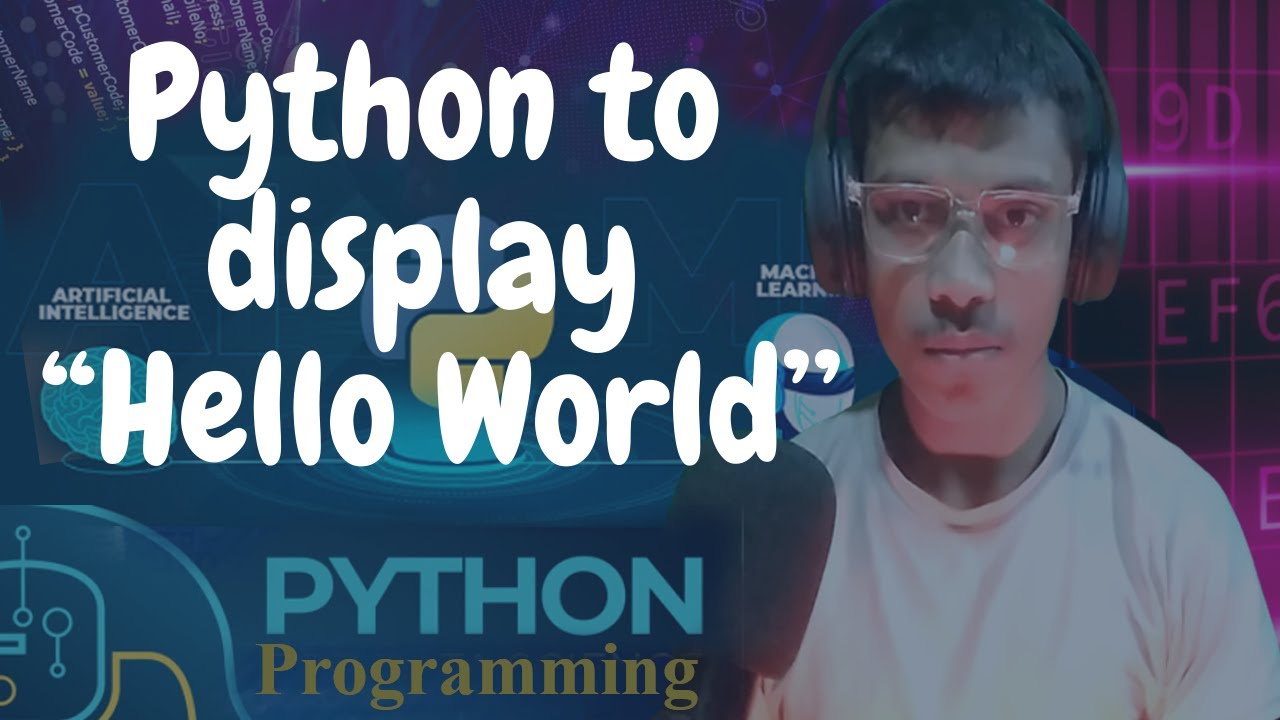 how to code hello world in Python Tutorial || Programmer Delowar.Designer