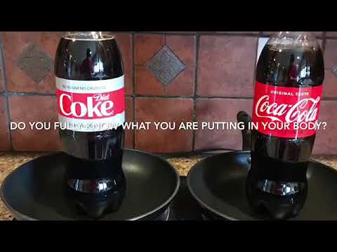 The amount of sugar in soda