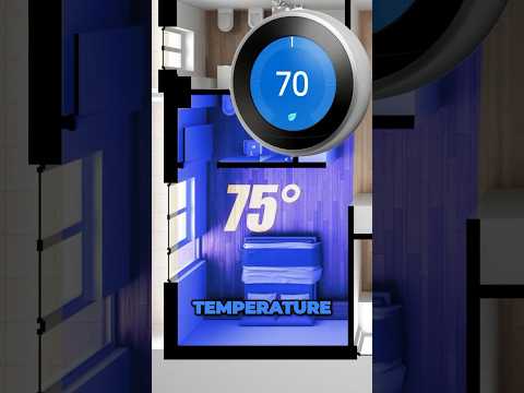 Room temperature NOT matching thermostat? #shorts #thermostat #hvac