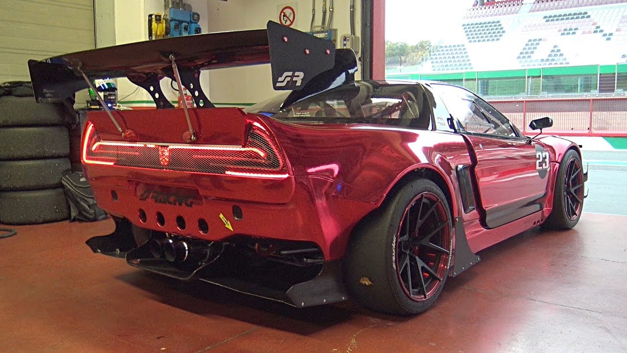 Honda NSX Rocket Bunny 3.5L Stroker V6 ITB's OnBoard @ Mugello - AMAZING Sounds!