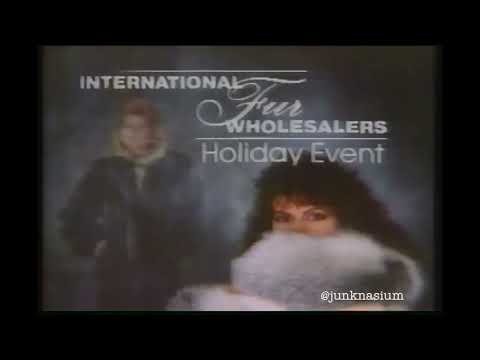 1985 "Madison Square Garden Fur Coat Sale" International Fur Wholesalers Commercial