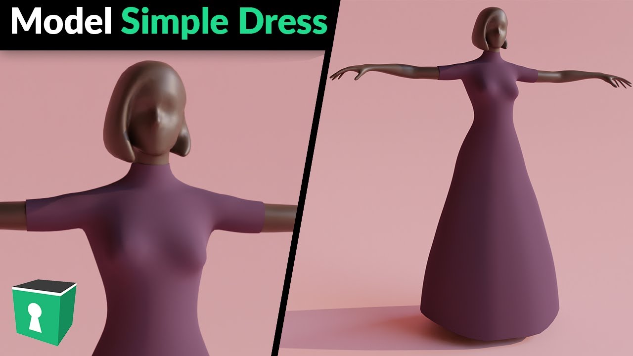 Blender Secrets - Modeling a Simple Dress