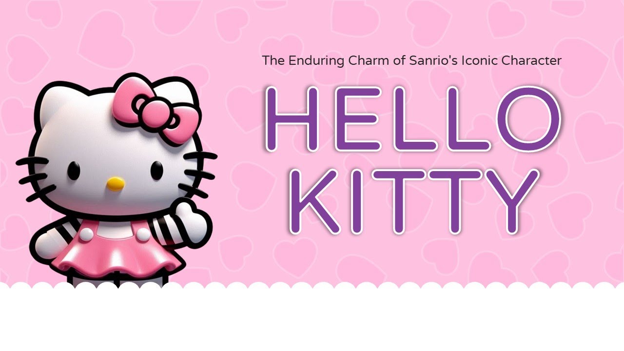 Hello Kitty Theme Animated PowerPoint Slides