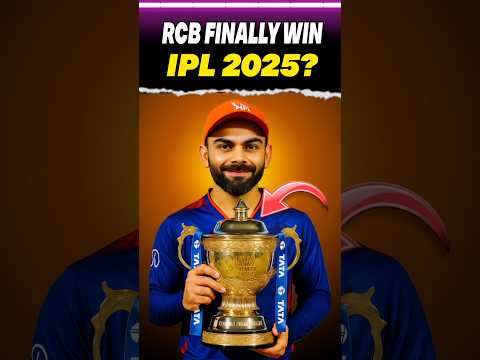 RCB in IPL 2025 Final โ Will History Be Made? #ipl2025 #royalchallengersbangalore #rcb #viratkohli