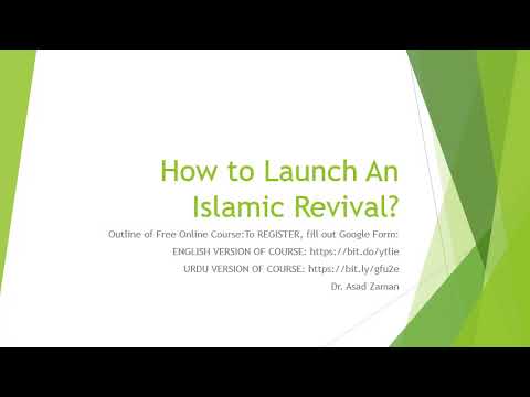 How to Launch an Islamic Revival? | An Islamic WorldView