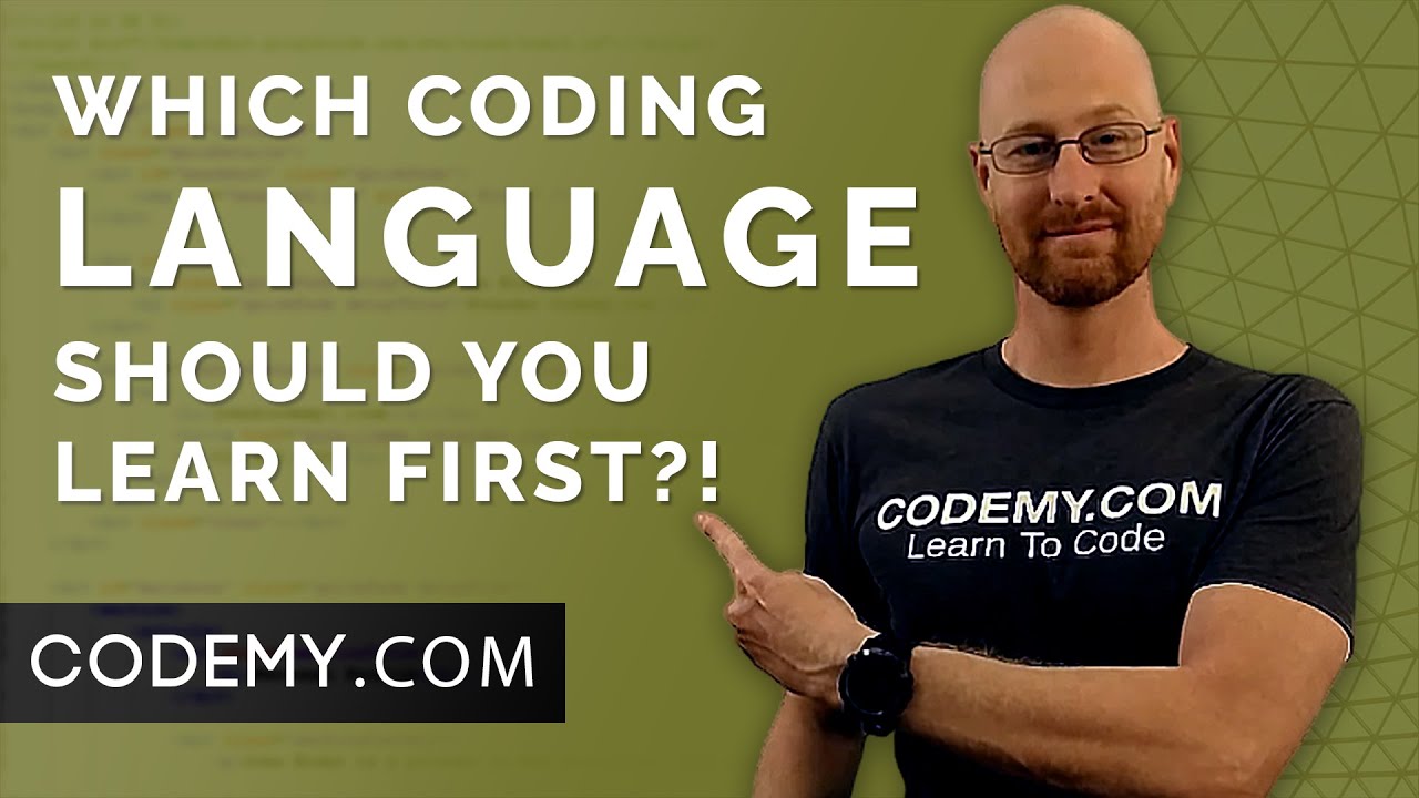 Which Programming Language Should You Learn First?! - Codemy.com