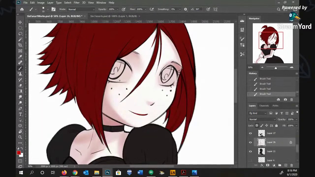 #SixFanarts - Ruby Gloom