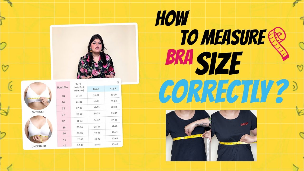 How to measure bra size correctly at home? | Easy Beginners Guide