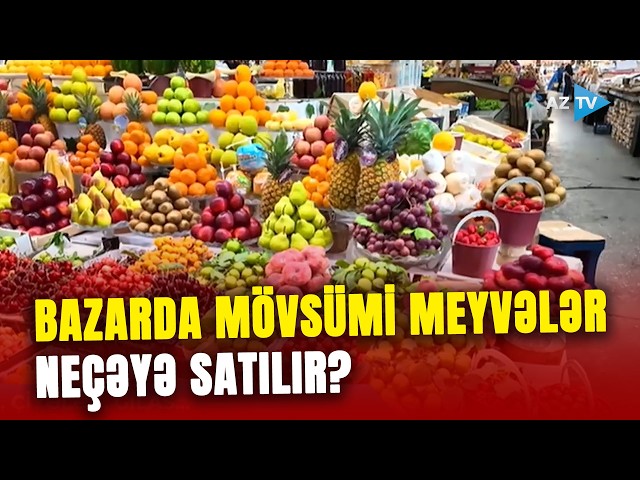 Клубника из Шамкира, алыча и черешня: какие цены встречают покупателей ...