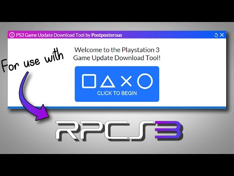 PS3 Game Update Download Tool for use with RPCS3