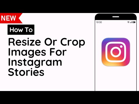 How To Resize Or Crop Images For Instagram Stories 2023 | Resize Your Photo For Instagram Story