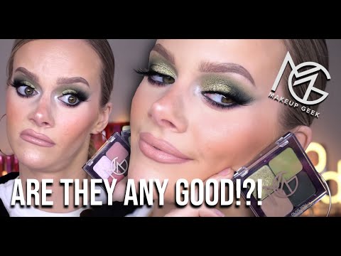 TESTING *NEW* MAKEUP GEEK PRODUCTS! | EYESHADOWS, LASHES, AND LINERS | WORTH THE MONEY?!?!