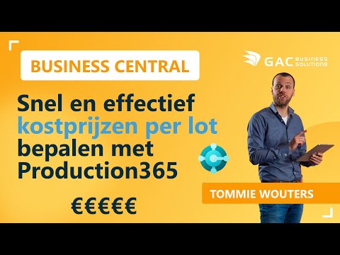 Snel en effectief kostprijzen per lot bepalen met Production365