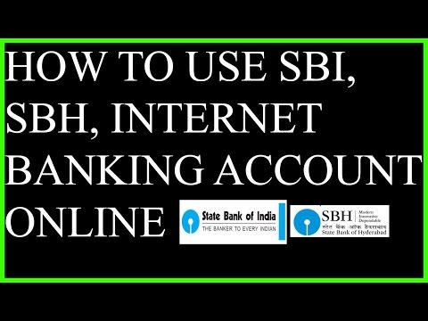 How to use Sbi,Sbh, Internet Banking account online English