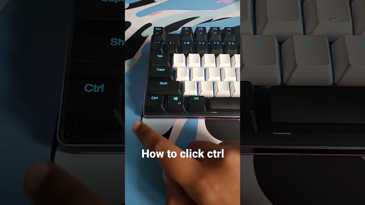 how to click ctrl