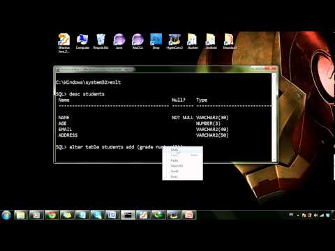 ORACLE SQL 38: Add, Rename, Modify column | Study and Share's Blog
