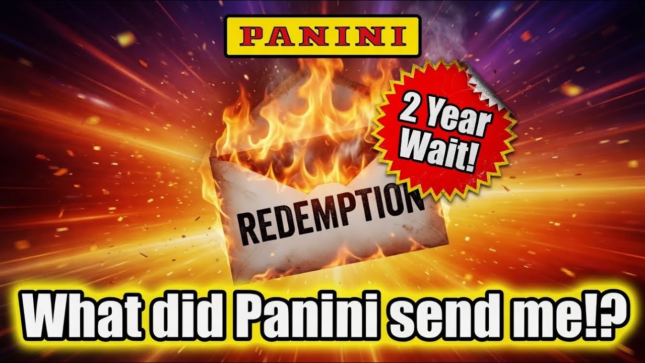 It took 2 Years?? Panini FINALLY Sent Redemption