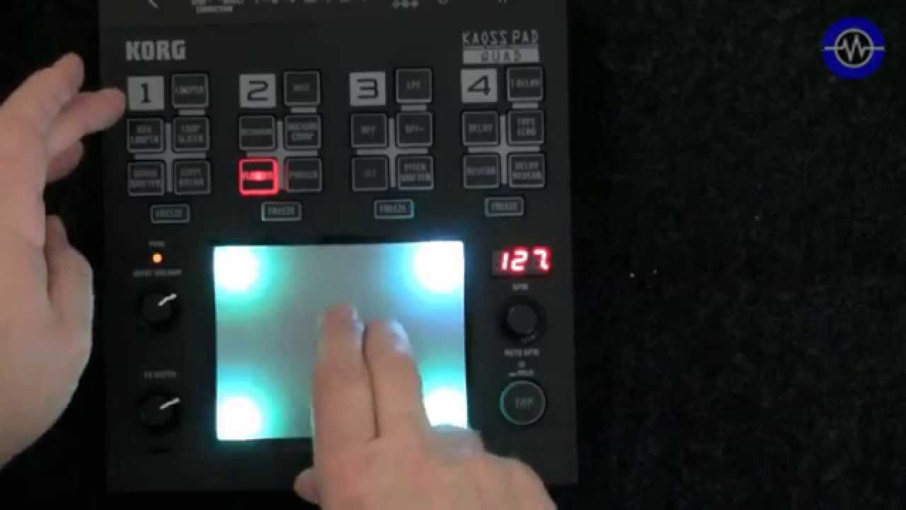 Korg Kaoss Pad Quad UnBoxing