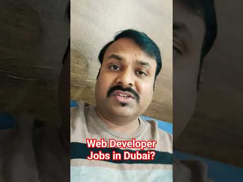 Web Developer Jobs in Dubai?