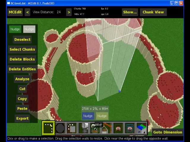 One-Click Castles and Keeps - MCEdit Filter to create an entire castle ...