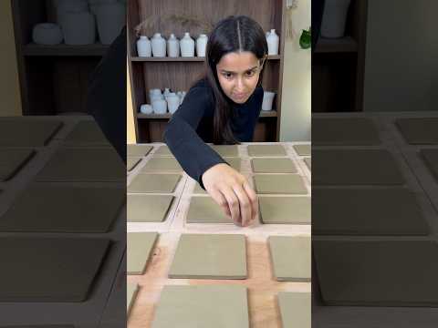 Making 50 ceramic tiles 😮💨