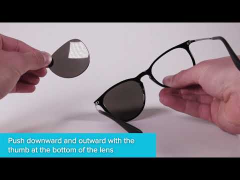 How to Replace Ray-Ban Erika Sunglass Lenses