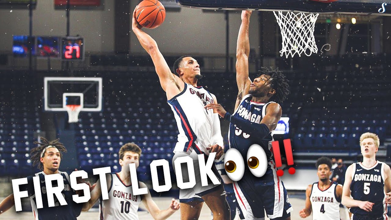 First Look At Gonzaga's Jalen Suggs...Caught A Body |  2020 Kraziness In The Kennel Highlights