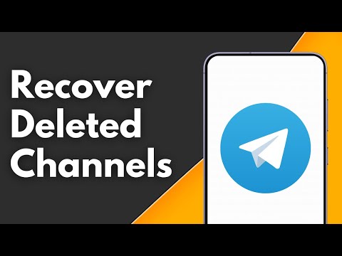 How to Recover Deleted Telegram Channels