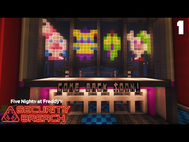 FNAF Security Breach Map Java Vanilla Minecraft [1.18.2] & [1.20 ...