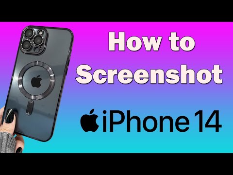 How do i take a screenshot on my iPhone 14
