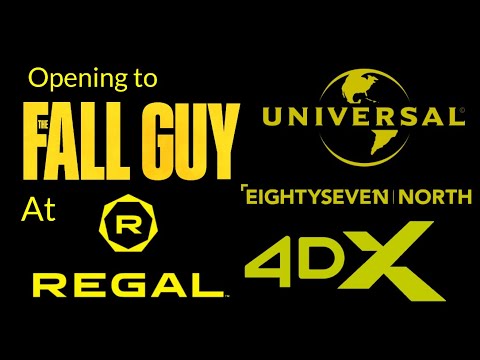 Opening To Fall Guy (2024) Regal 4DX Cinema