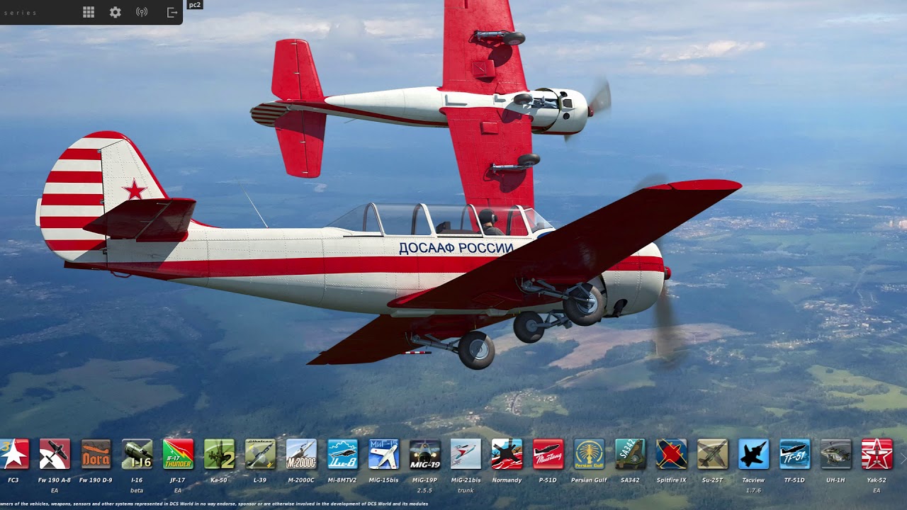 DCS World | YAK-52 Menu Theme