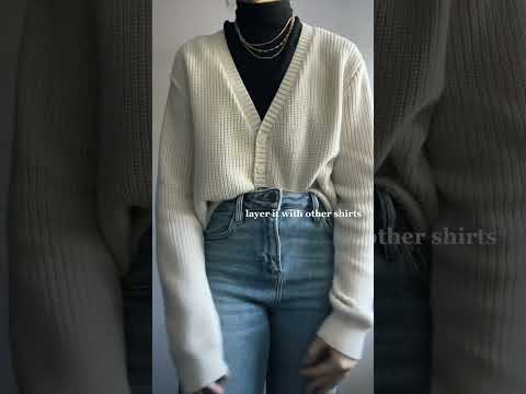 how to style CARDIGANS ✨