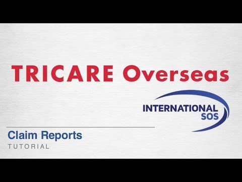 Providers-TRICARE Overseas Web- Claim Reports