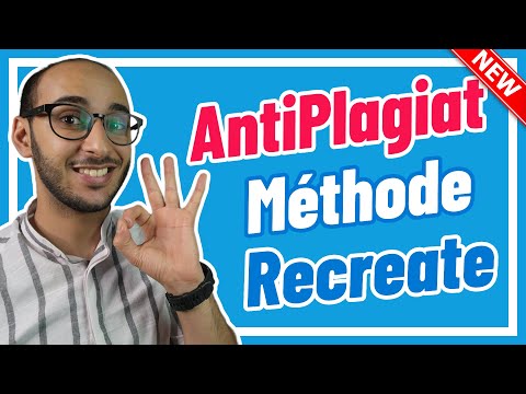 AntiPlagiat 🚫 | Nouvelle Méthode RECREATE 📝 | Reformuler à l'infinie ! إعادة صياغة بالطريقة الجديدة