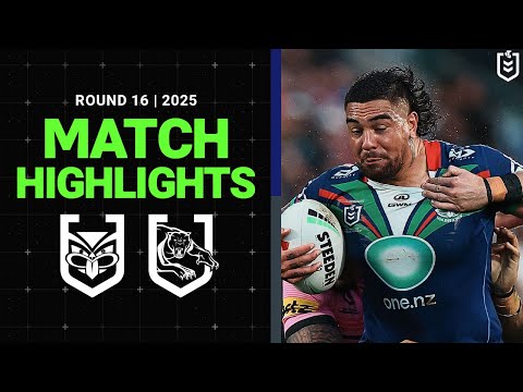 2025 NRL Match Highlights | Warriors v Panthers | Round 16