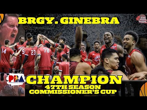 Pba Finals Game 7, Jan 15, 2023 | Brgy Ginebra Kings CHAMPION |PBA Commissioner’s Cup 2022 ...