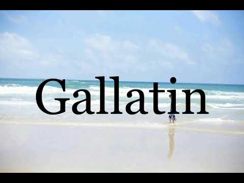 How To Pronounce Gallatin🌈🌈🌈🌈🌈🌈Pronunciation Of Gallatin