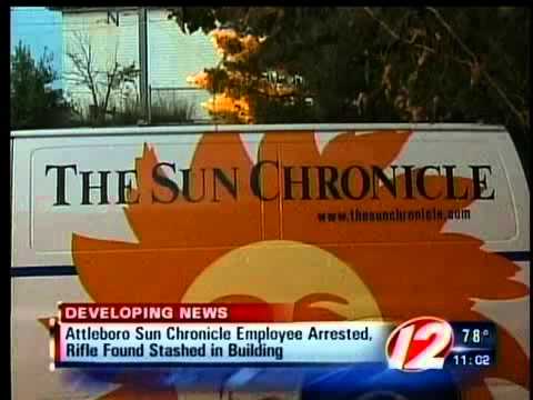 Attleboro newspaper employee arrested