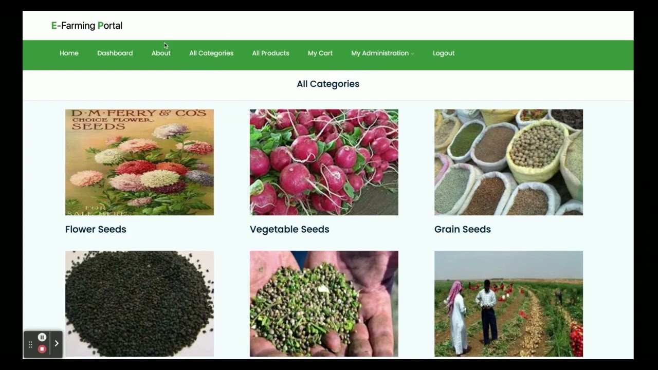 E-Farming Portal | Spring Boot Angular Project Tutorial | Spring Boot CRUD Project