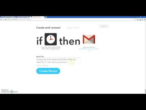 How to send Daily Behavior Report Cards automatically using IFTTT