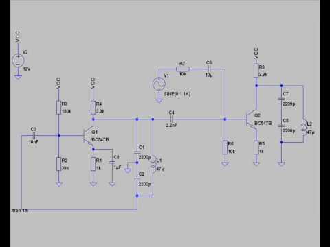 circuit for "Amplitude modulation circuit and how AM works"